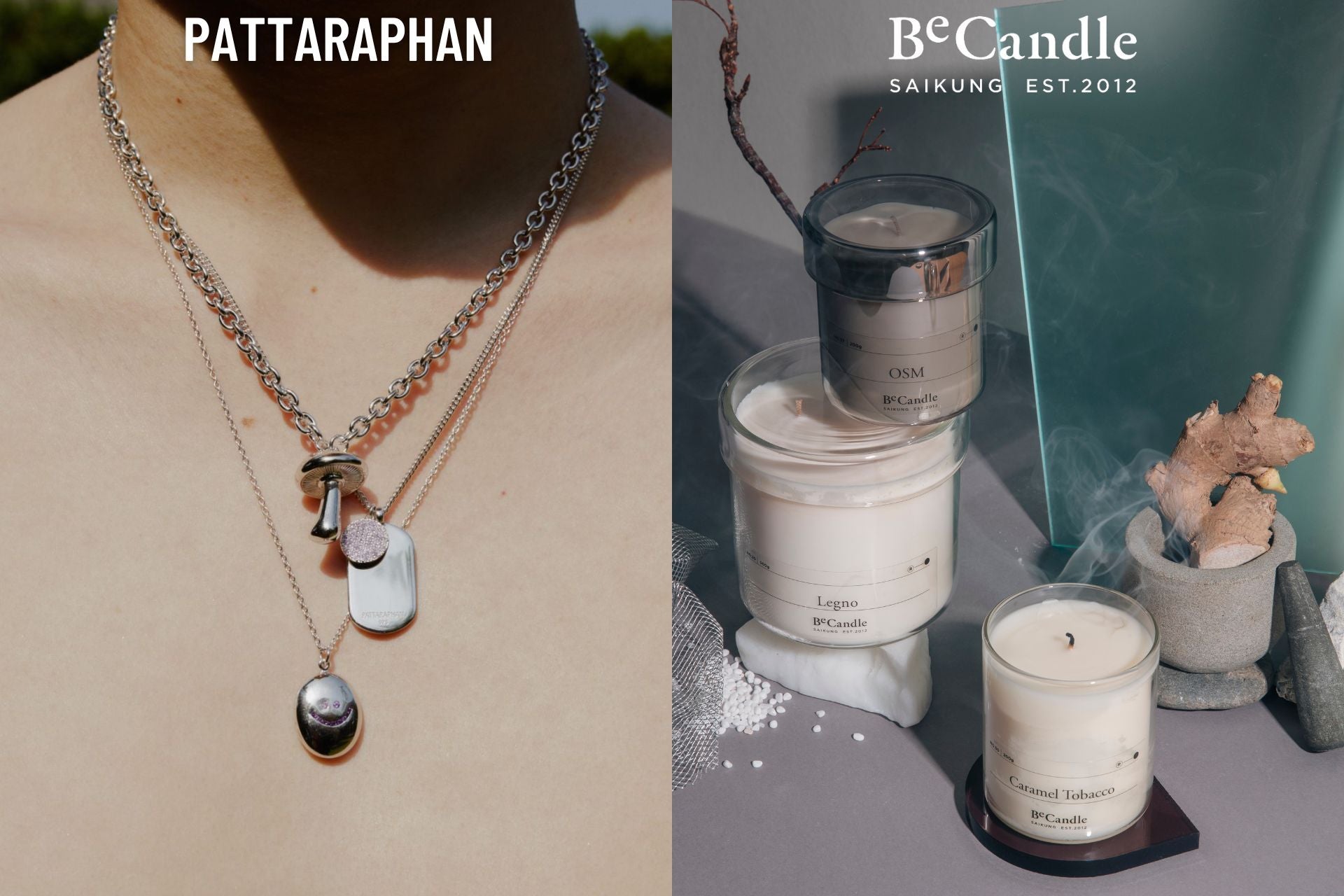 タイ発ジュエリーブランド『PATTARAPHAN』香港発フレグランスブランド『BeCandle』ポップアップショップ開催のお知らせ – CHELSEA